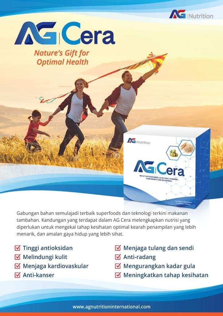 AG CERA | SUPLEMEN ANTI OKSIDAN TERBAIK DI DUNIA | KEMBALI SIHAT DAN ...