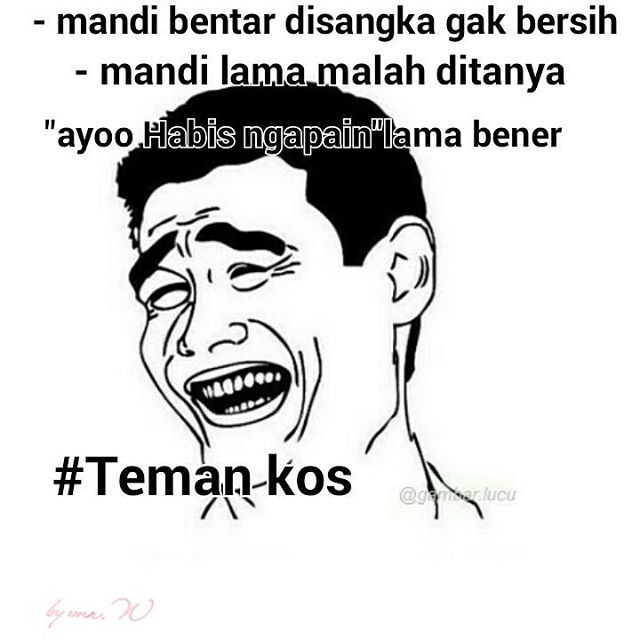 20 Meme Lucu Tentang Kehidupan Anak Kos