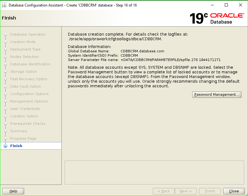 Steps to create Database for 19c Rac ~ Blog for oracle RAC Goldengate ...