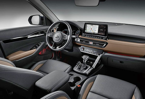 Burlappcar: Kia Seltos Interior