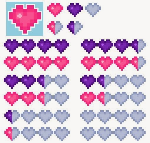 YotesMark: Choosing Heart Sprites