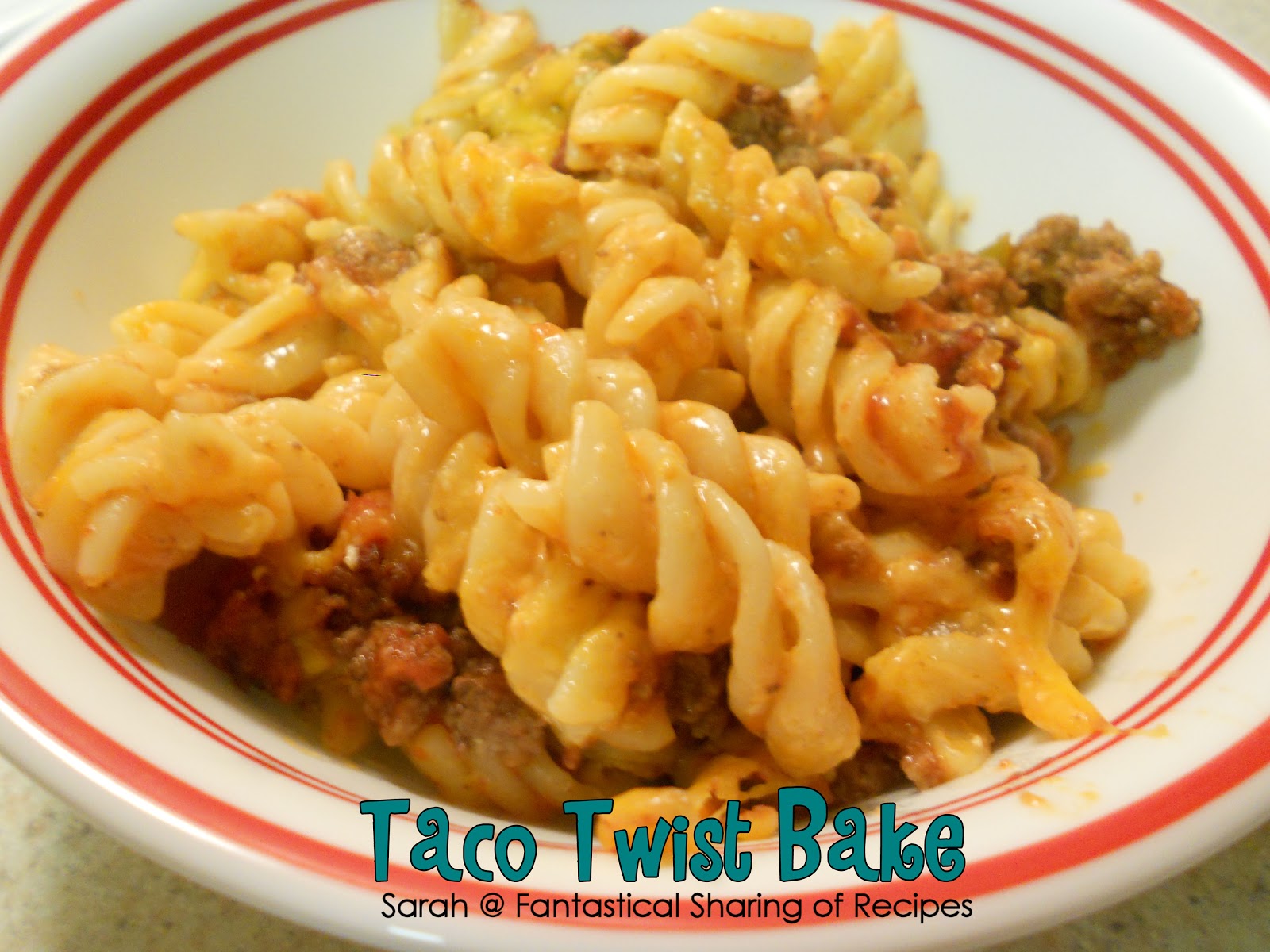 Fantastical Sharing of Recipes: Taco Twist Bake
