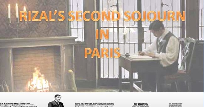 BSIT LESSON: RIZAL’S SECOND SOJOURN IN PARIS (RIZAL 2nd trip in paris)