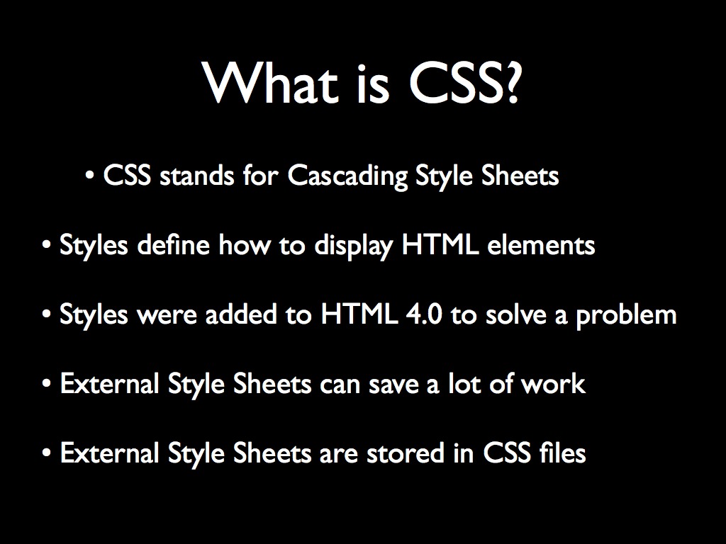Mister Wilson's Web Design Class: New Assignment: CSS Basics