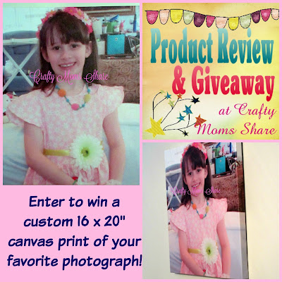Crafty Moms Share: Canvas Factory Review & Giveaway