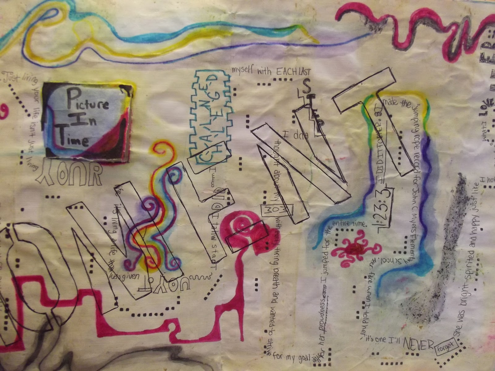 J. Frank Hillyard Middle School Art Room: STUDENT JOURNAL PAGES