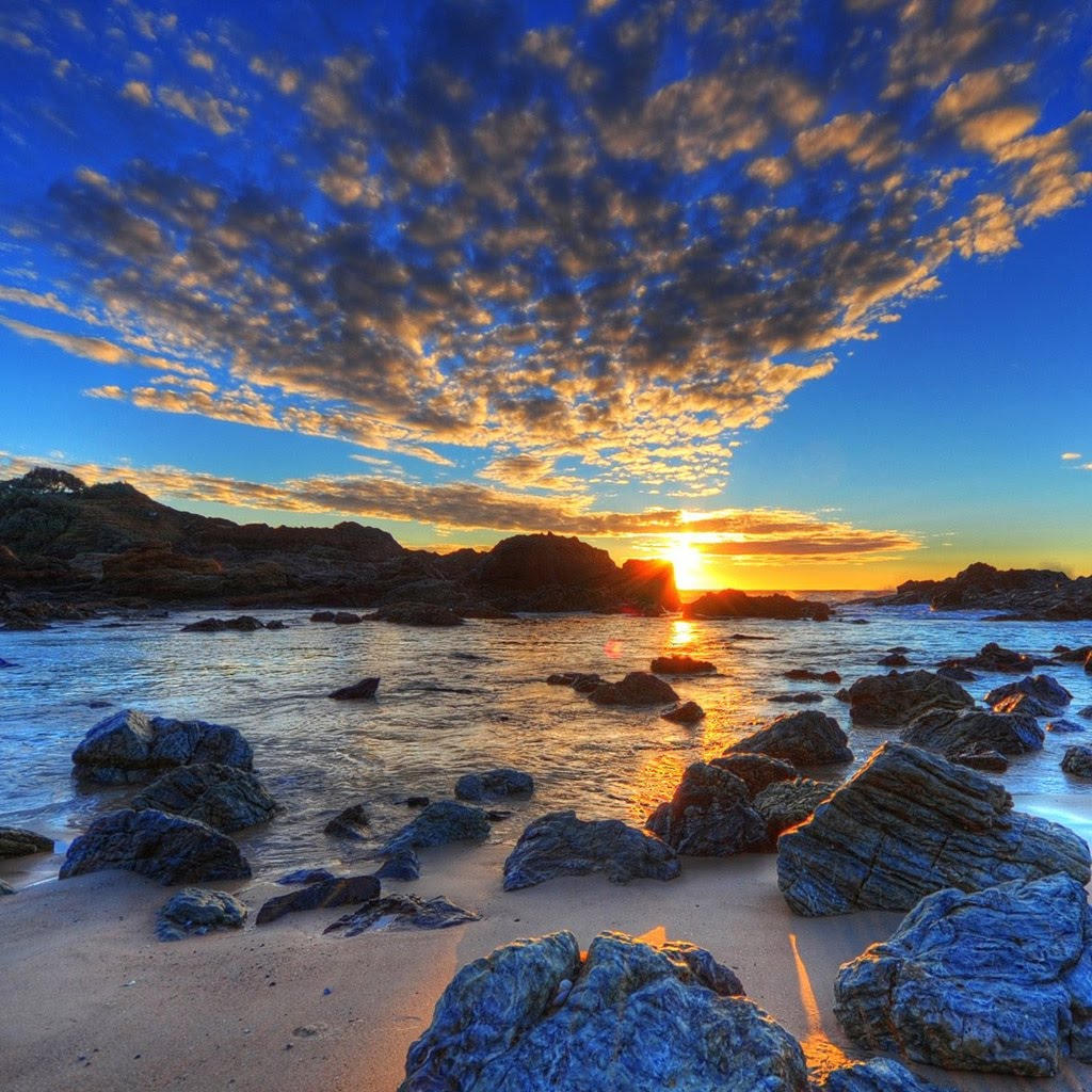 iPad-Backgrounds: Sunset iPad Backgrounds