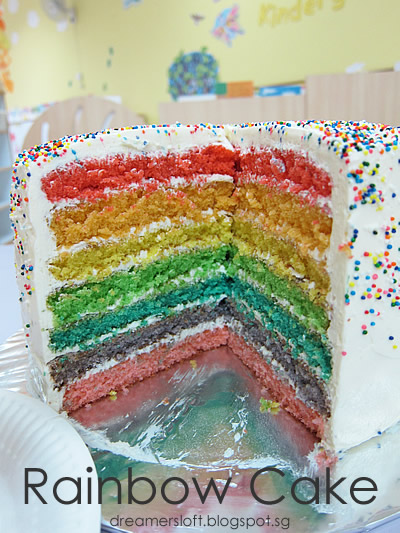 DreamersLoft: Rainbow Cake