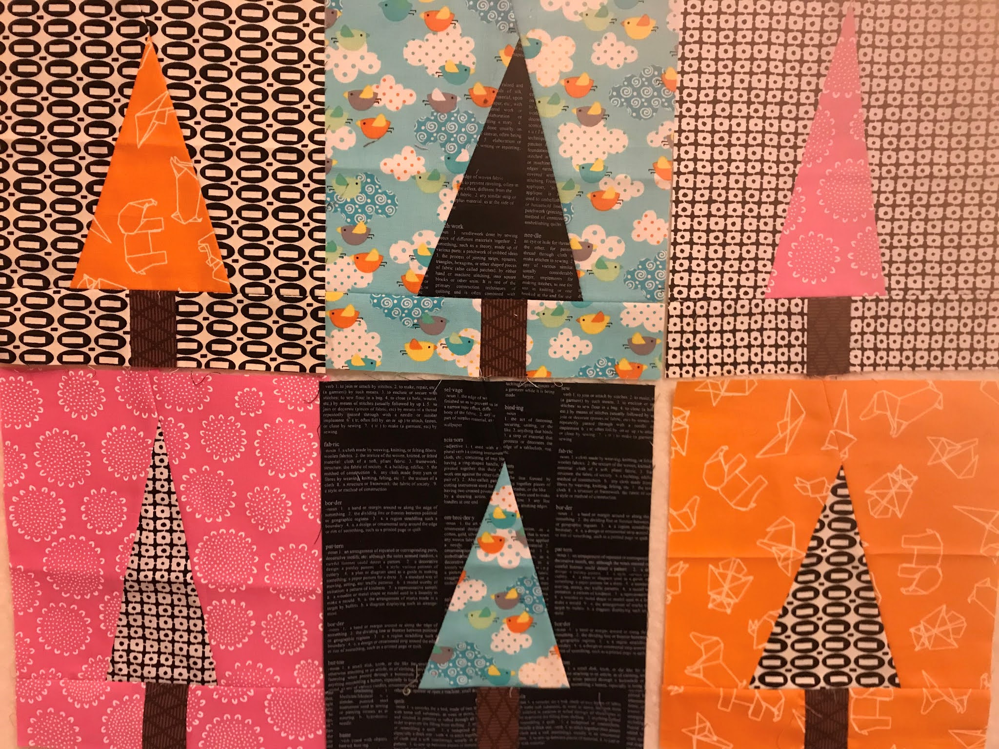 Stash Bee: Hive 5 May Tutorial - Modern Trees Block