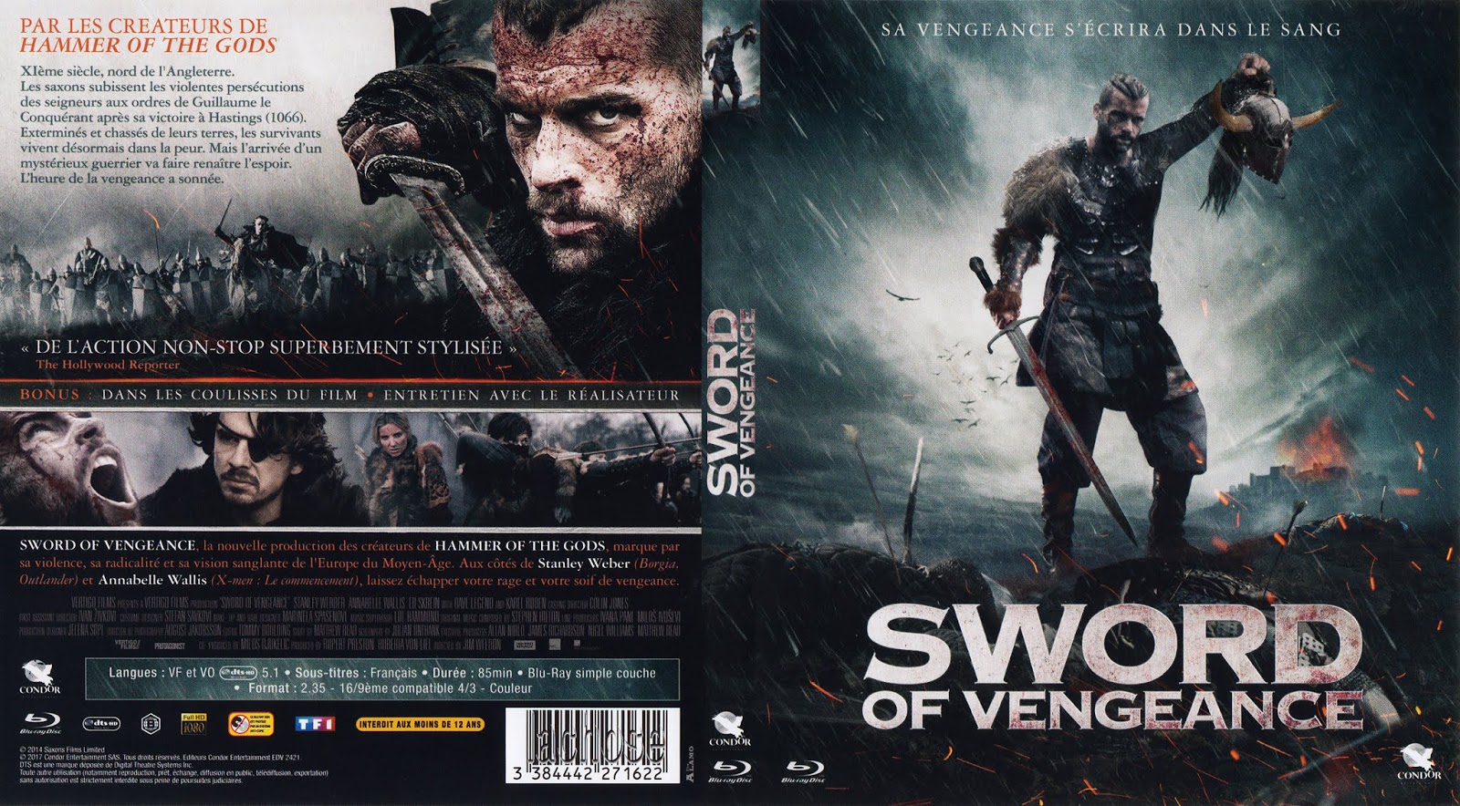 BLU-RAY JAQUETTES BLU-RAY: Sword of vengeance