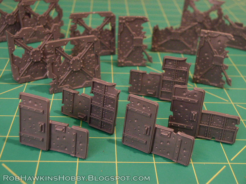 Rob Hawkins Hobby: Modeling and Painting: 40K Obstacles and Rusted Metal