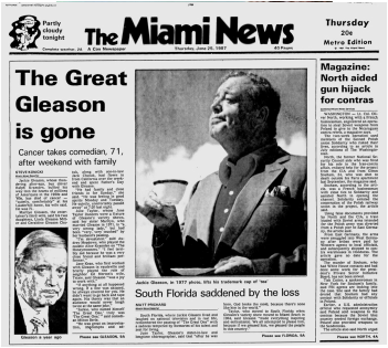 Phyllis Loves Classic Movies: Happy 100th Birthday Jackie Gleason!!