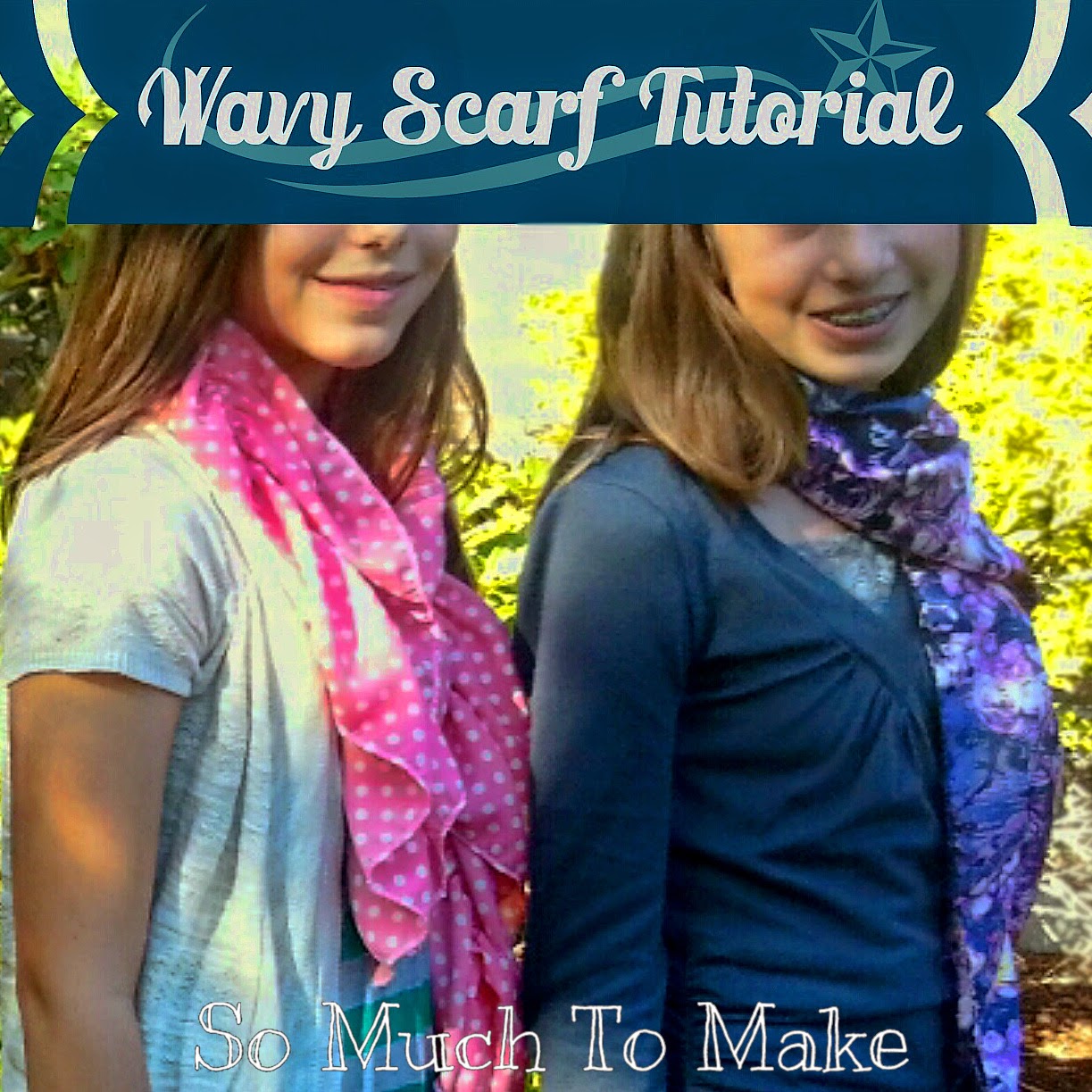 Wavy Scarf Tutorial | So Much To Make