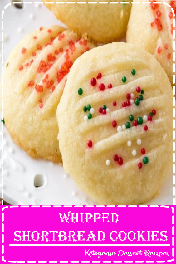 Whipped Shortbread Cookies - Food Lade