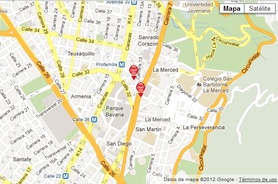 Oficinas claro bogota centro comercial san martin Centro de Atencion y ...