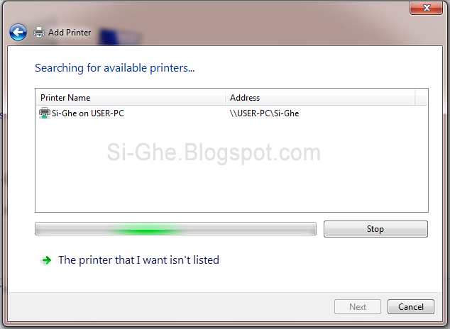 Cara Sharing Printer Windows 7 | Si Ghe