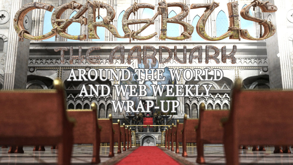 A MOMENT OF CEREBUS: Cerebus Around the World and Web #65 by Oliver ...