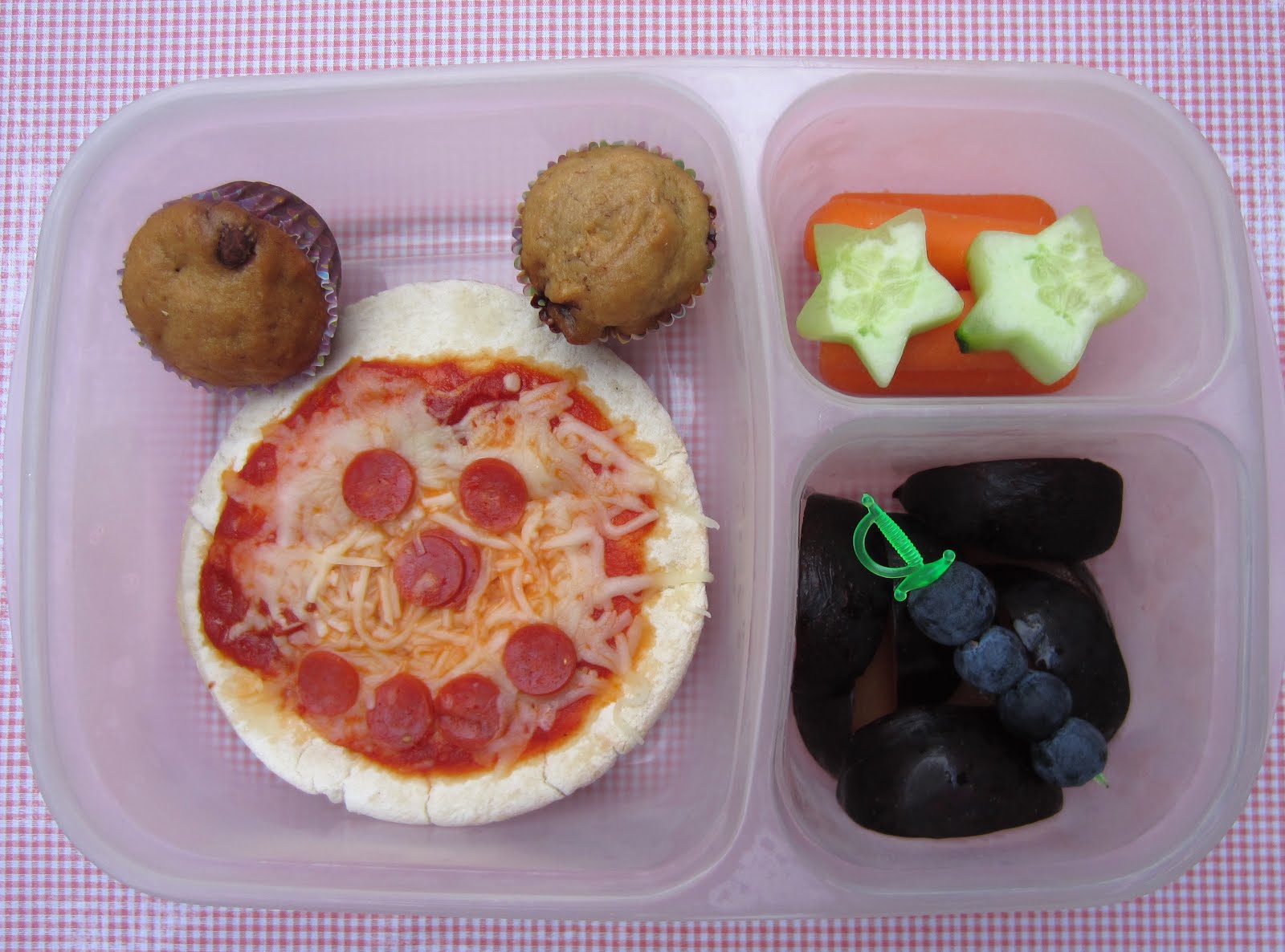 Mini Pita Pizza Bento