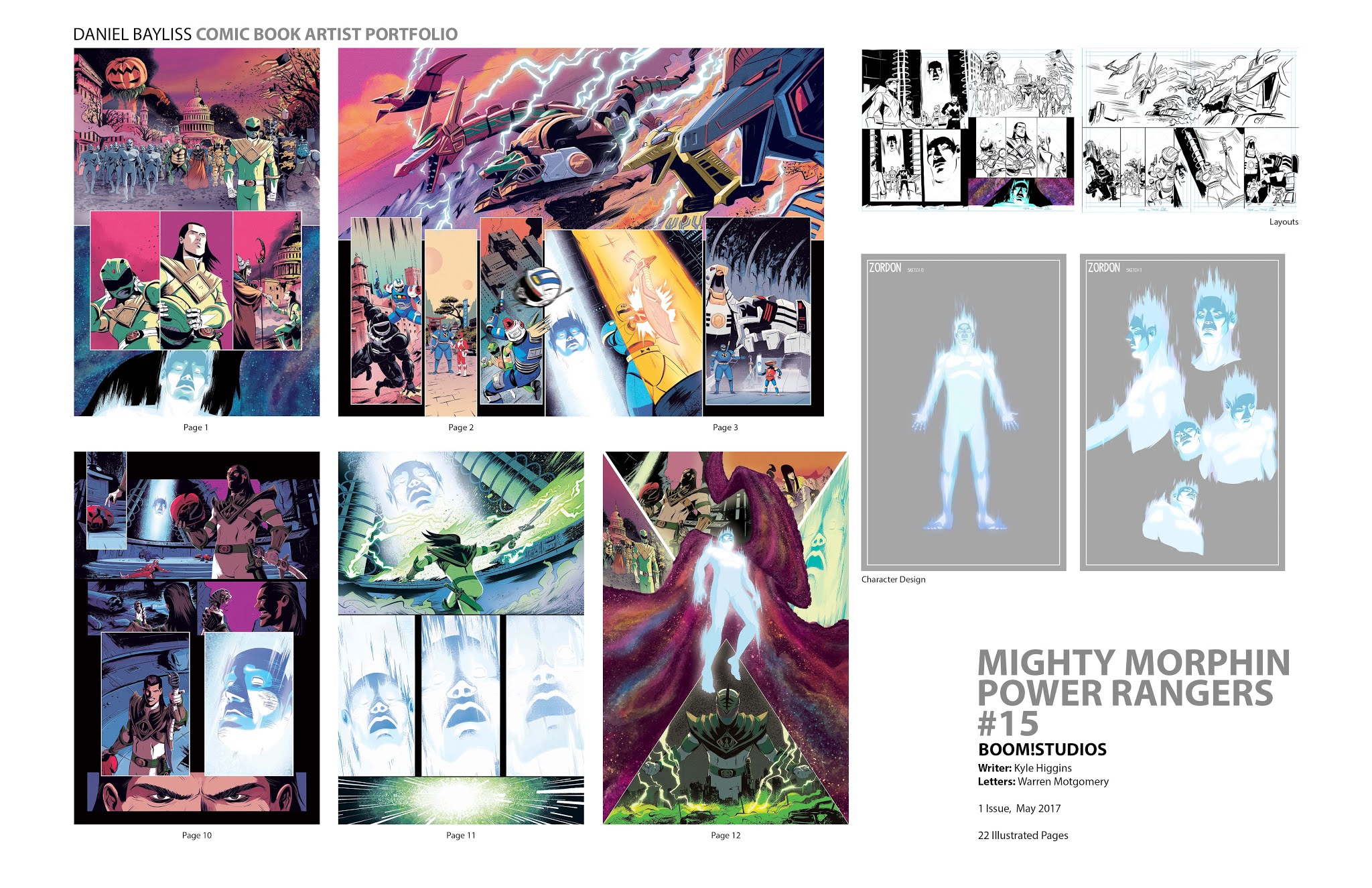 DANIEL BAYLISS Comicbook Artist