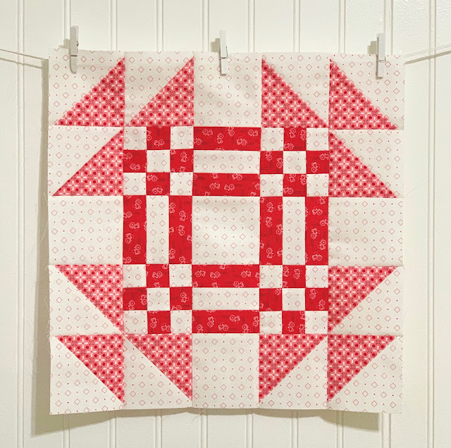 Bee In My Bonnet: Vintage Block Along - Checkers Block Tutorial!!