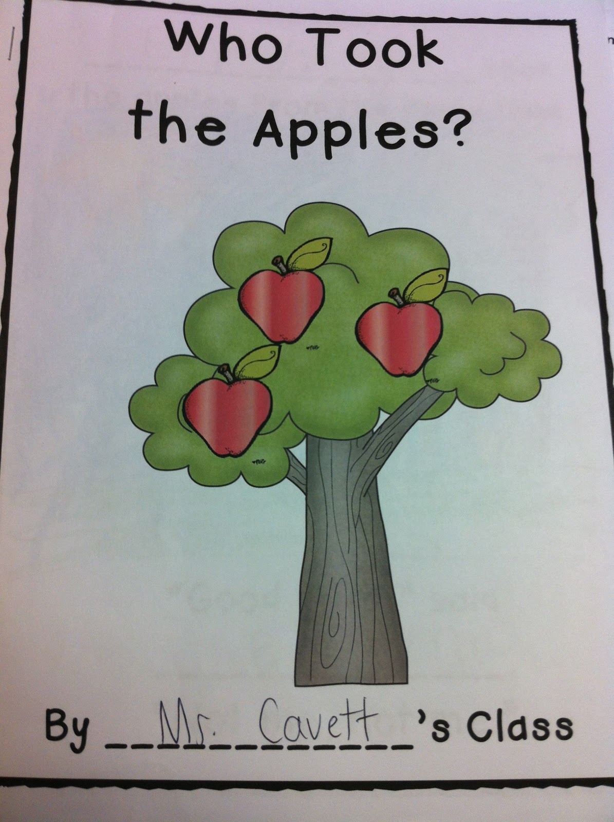 The Adventures of a K/1 Teacher: Fall Fun: Apples