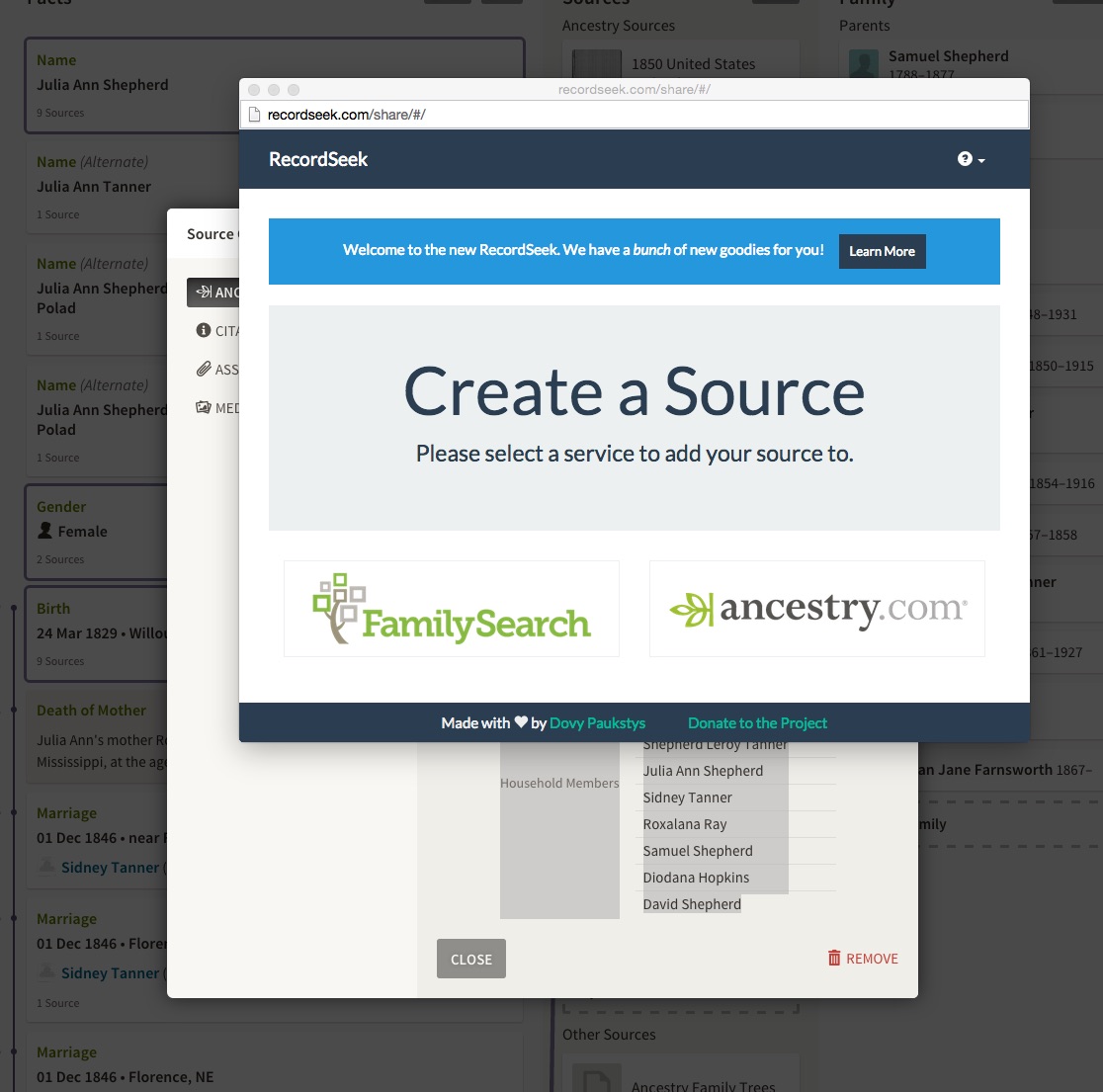Rejoice, and be exceeding glad...: Newly Updated RecordSeek Tree ...