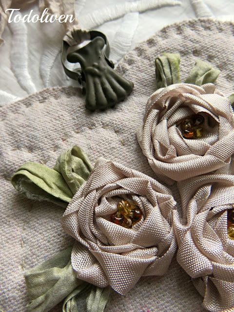 Todolwen: Drop Cloth And Roses ~ These Are A Few Of My Favorite Things