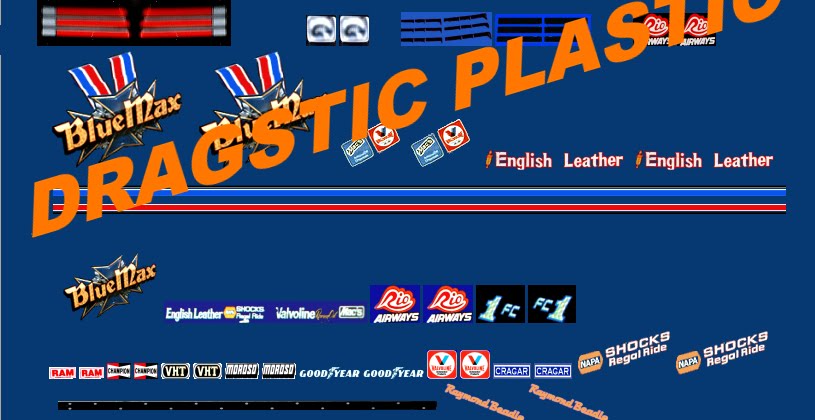 Dragstic Plastic: Raymond Beadle's 1981 Blue Max Funny Car OMNI