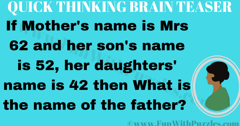 Quick-Thinking Puzzle: Can You Crack It?