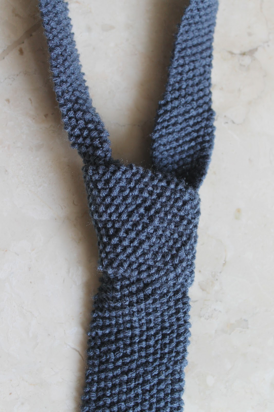 Cookin' & Craftin': Skinny Knit Tie