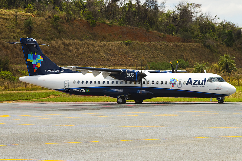Primeiro ATR-72 da Azul chega em Confins | Dicas de Viagem