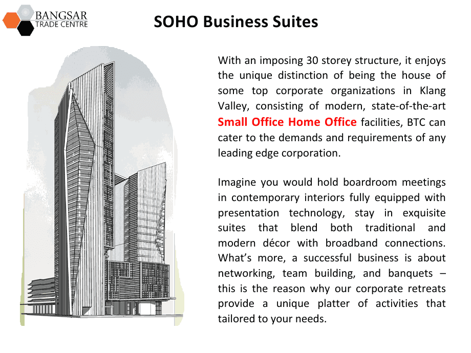 New SOHO SUITE project in Bangsar