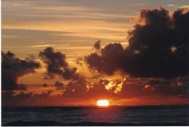 Reynolds Renditions : New On The Easel - Oil Landscape of Sunset and ...