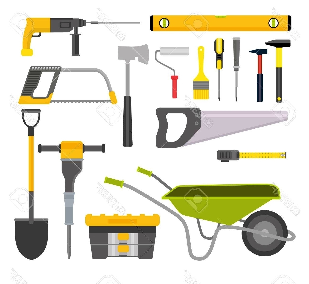 HERRAMIENTAS PARA UNA OBRA DE CONSTRUCCIÓN - EQUIPOS PARA TU NEGOCIO