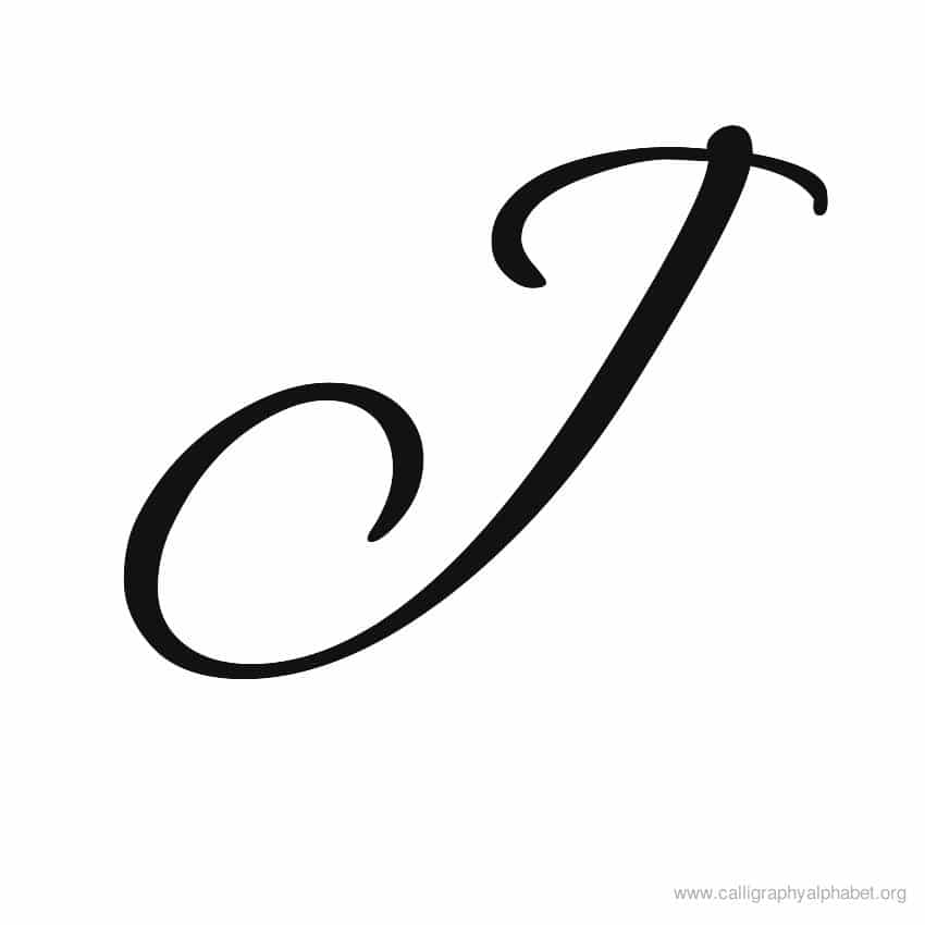 Letter J In Cursive Letter Format letter-j-in-cursive-letter-format