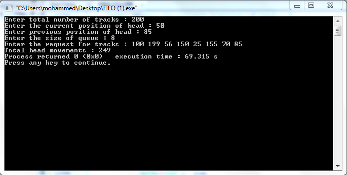 Programmers Area C Program To Implement Scan Disk Scheduling Algorithm 1245