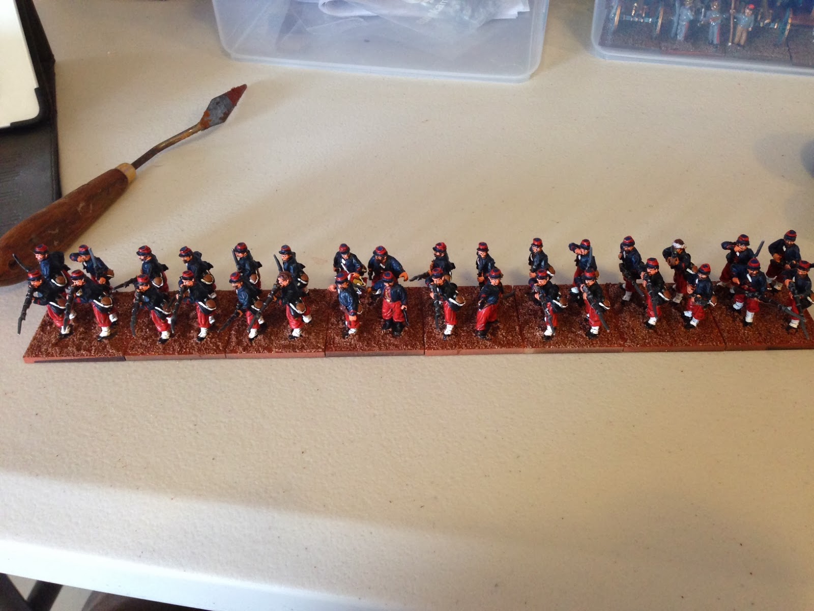 Trailape's Wargame: Damned Red Legged Devils!