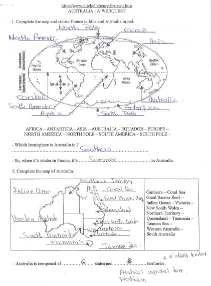 Marisa's English blog: AUSTRALIA WEBQUEST 1 - 4TH ESO