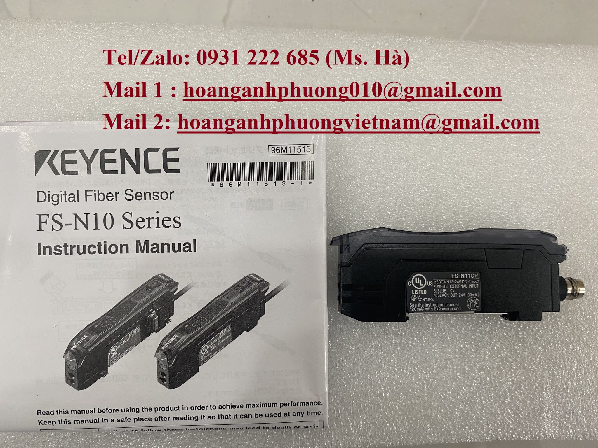 Bộ Khuếch Đại Sợi Quang, Khối Mở Rộng Fs-N10 Keyence