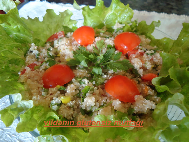 VILDAN'IN GLUTENSIZ MUTFAGI: KİNOA ( QUİNOA) İLE SALATA