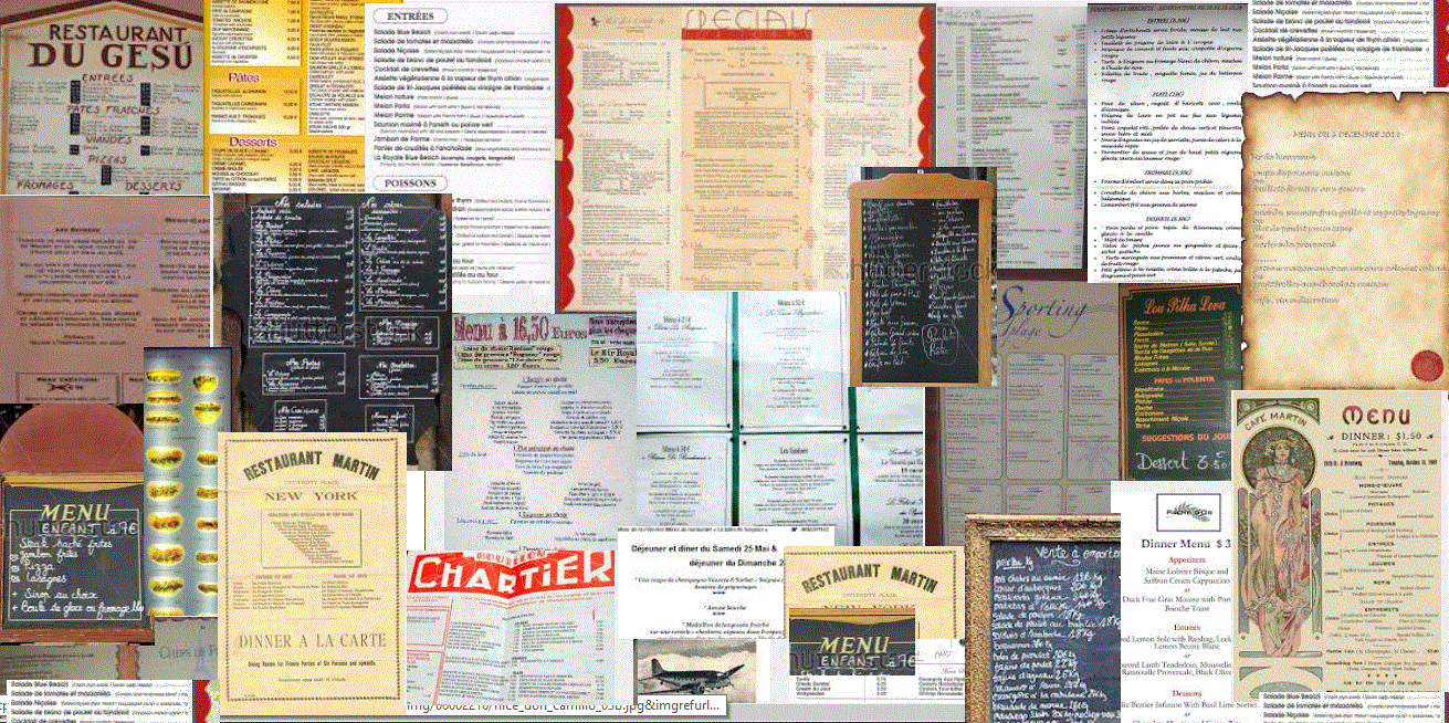 Au restaurant du FLE: 6 - Le chef cuisinier propose un menu