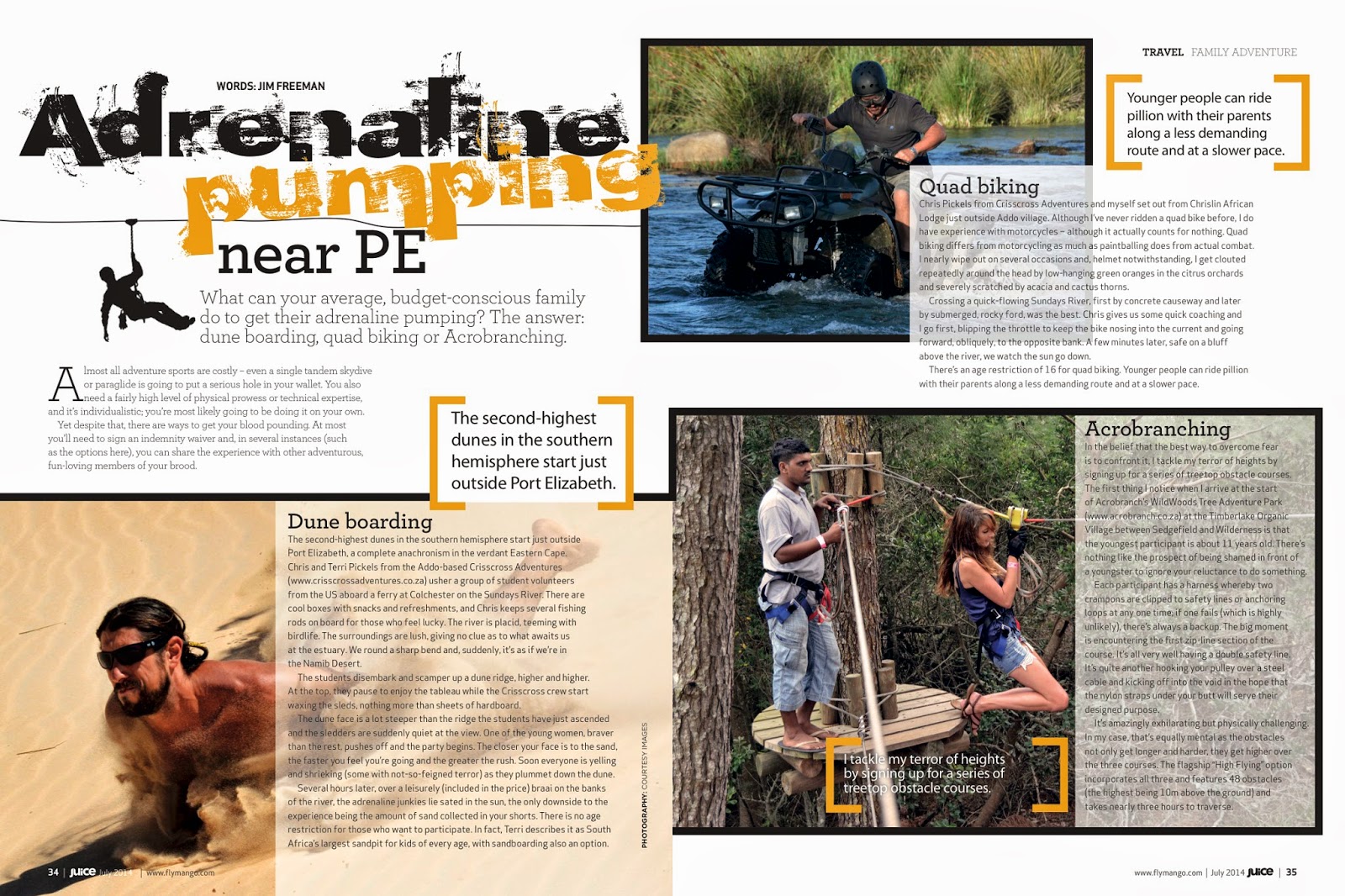 Addo and the Sundays River Valley: Adrenaline Pumping near PE