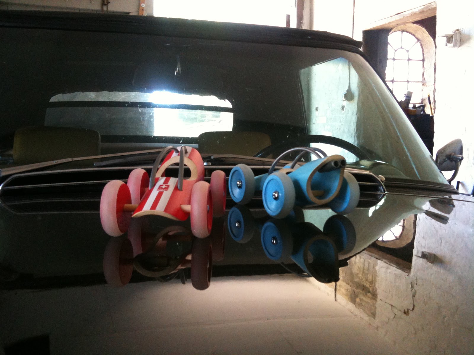 What makes a man?: Bamboo Toy Cars