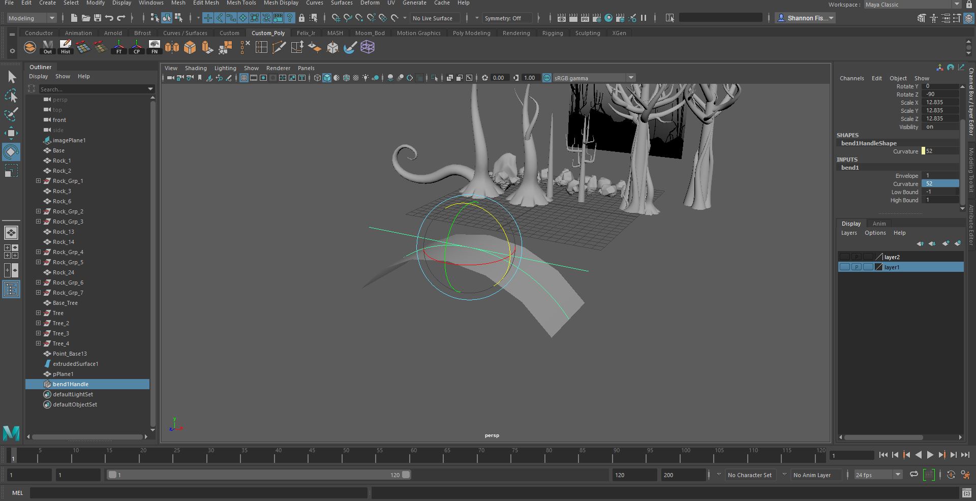 Modelling In Maya- Environment Modelling- Part 1