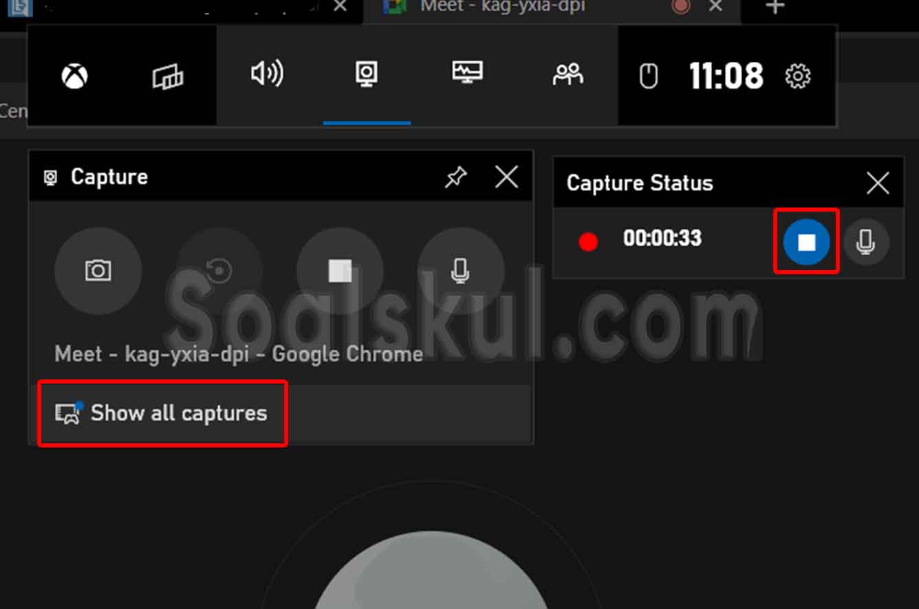 GRATIS! Cara Merekam Layar Google Meet di Laptop Tanpa G Suite - Soalskul