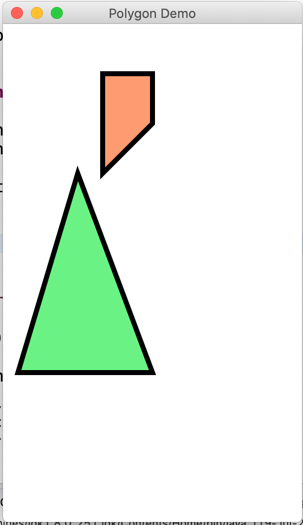 Programming For Beginners Javafx Polygon Shape