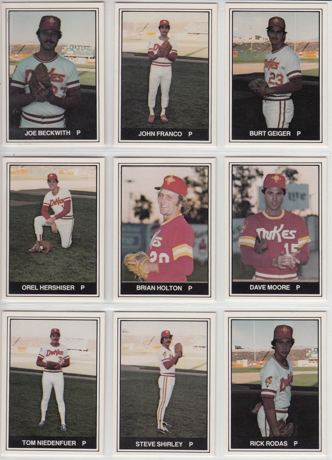 Dodgers Blue Heaven: Collection: 1982 Albuquerque Dukes