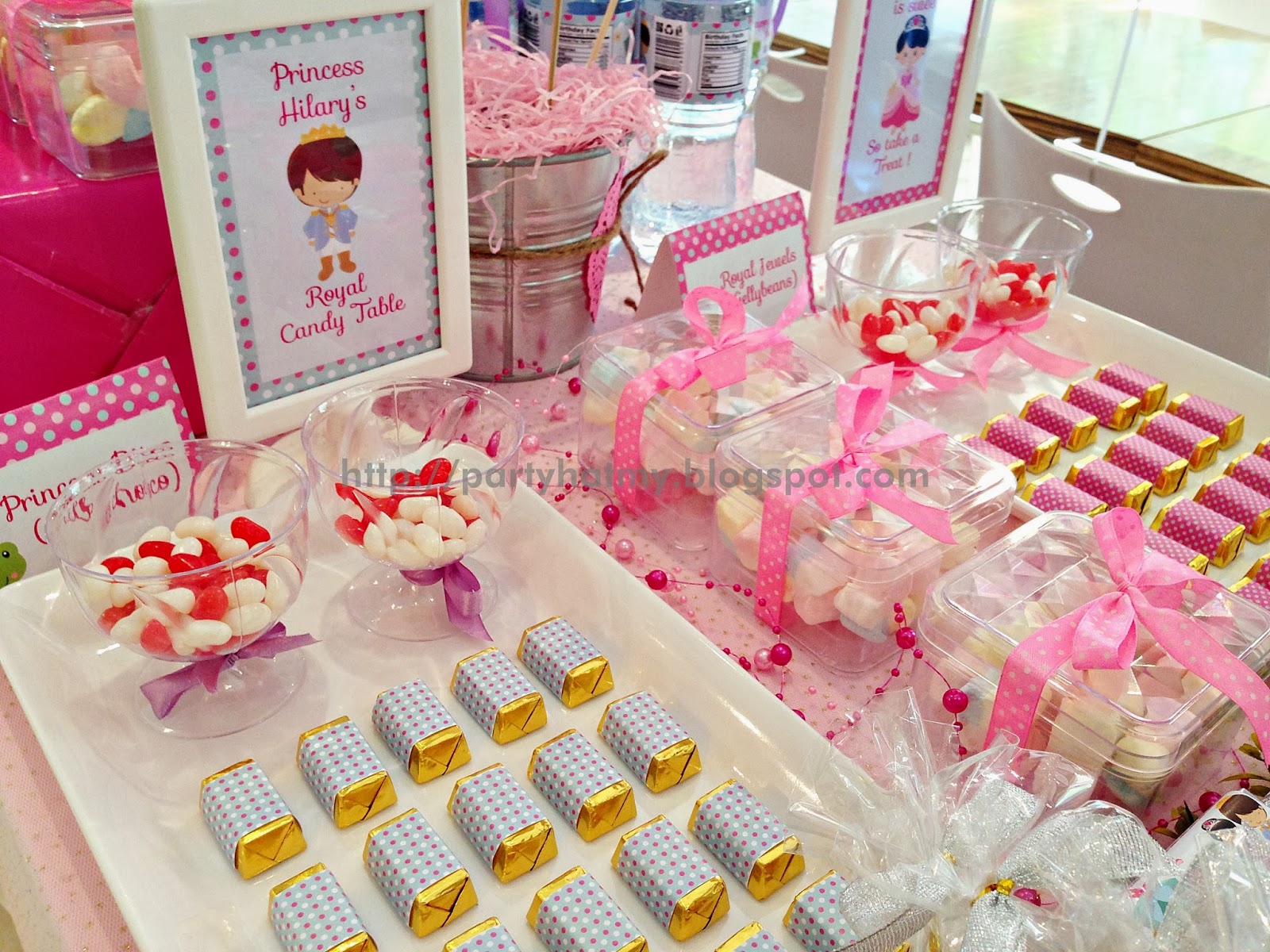 Party Hat: Princess Candy Table for Hilary