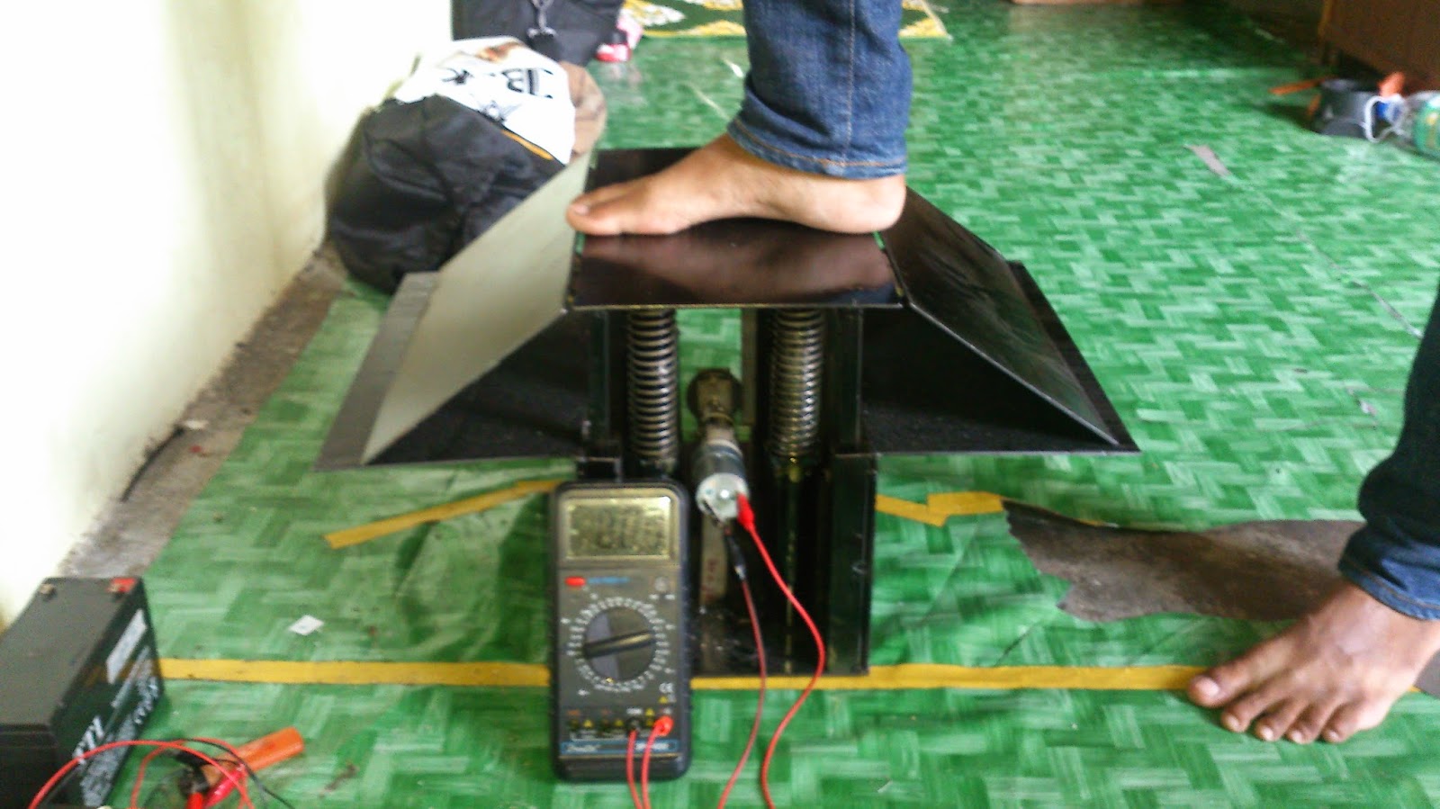 Electro Kinetic Road Ramp