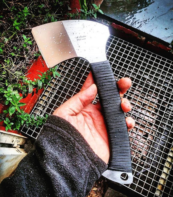 CUCHILLOS A.CASTRO: HACHA BUSHCRAFT INTEGRAL